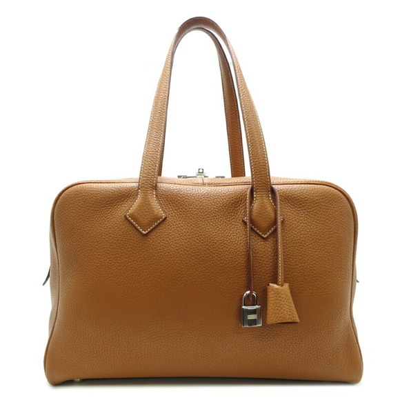 Hermes | Bags | Hermes Victoria 35 X Engraved Womens Handbag Taurillon ...